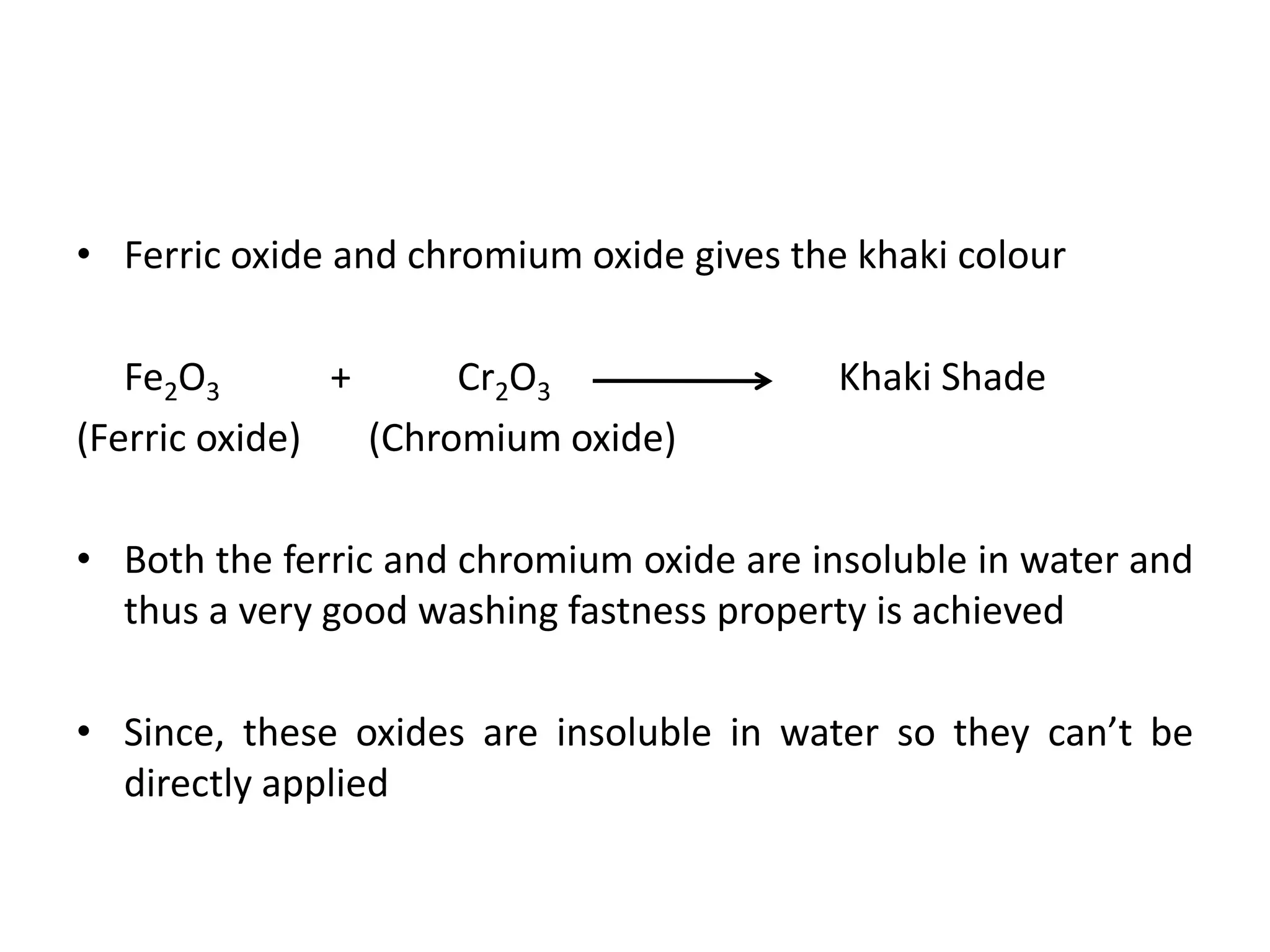 Aniline black & amp; mineral khaki | PPTX
