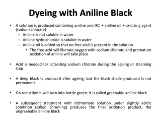 Aniline black & amp; mineral khaki | PPTX