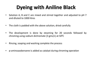 Aniline black & amp; mineral khaki | PPTX