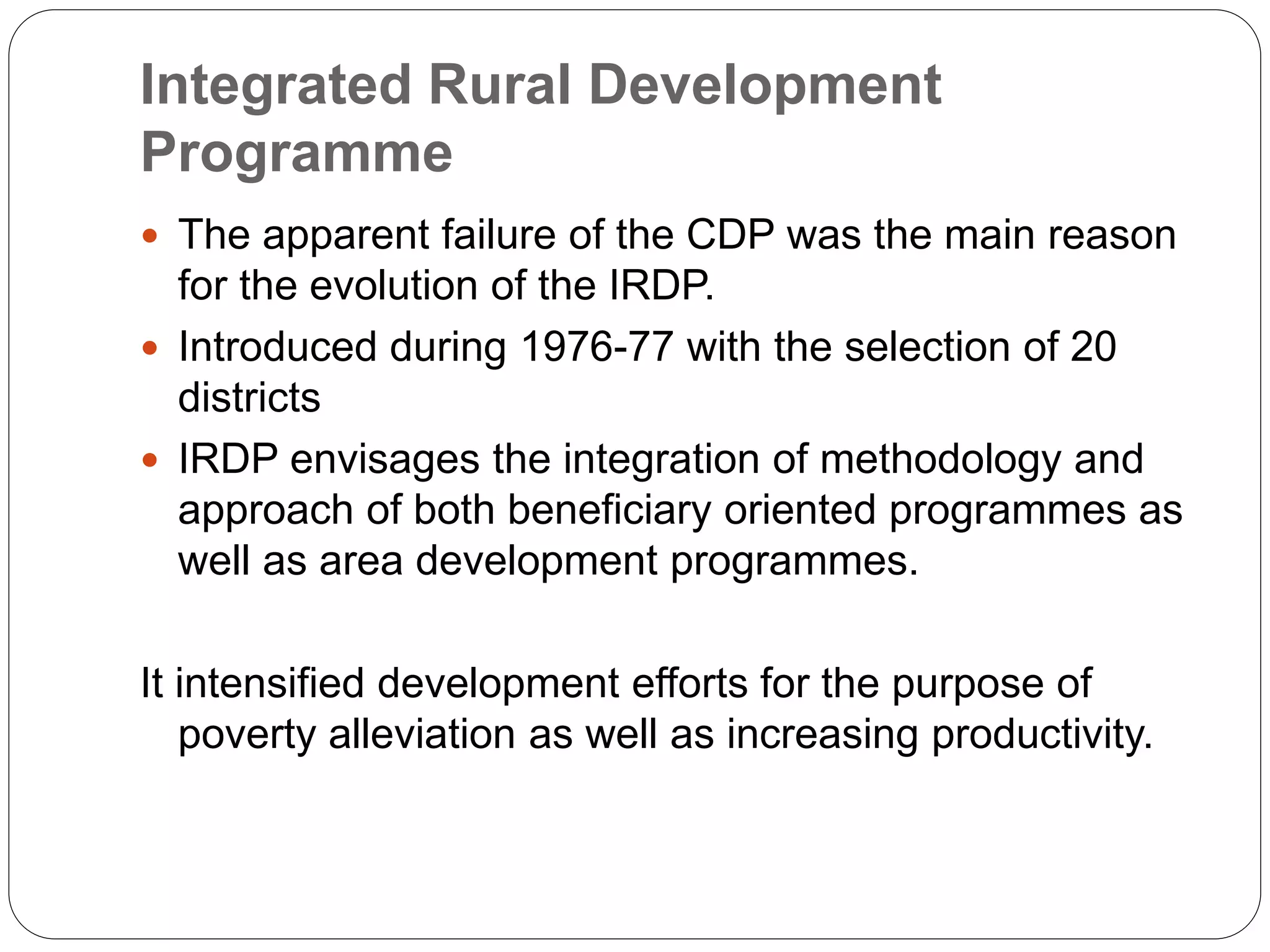 15.rural development experiments in india | PPTX