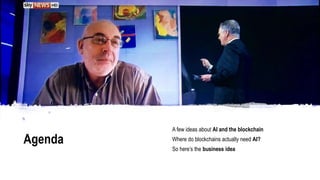 David Birch - AI and the Blockchain | PPTX