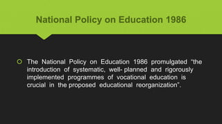 Module 15: Pre-Vocational Education | PPTX