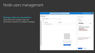 BizDay: Fully Managed Corda Enterprise with Azure Blockchain Service, Microsoft | PPT