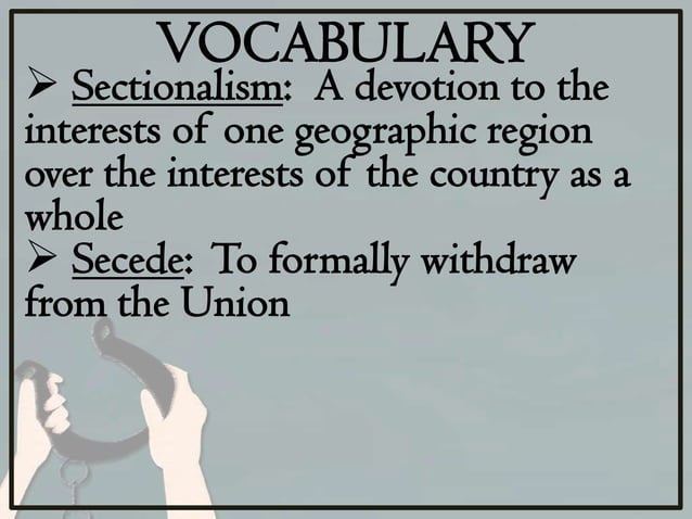 15 1 the debate over slavery | PPT