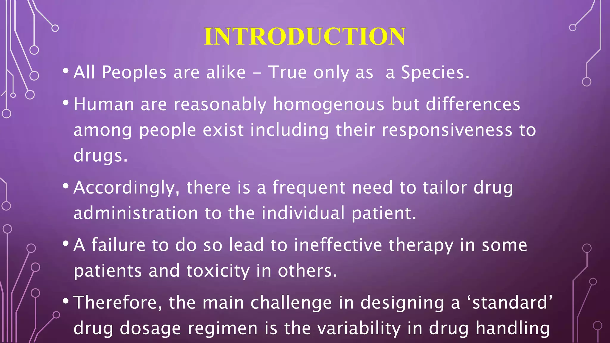 Individualization of drug dosage regimen | PPTX