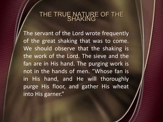 15. the true nature of the shaking | PPTX