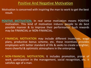 Motivation,Types and Theories of motivation | PPT