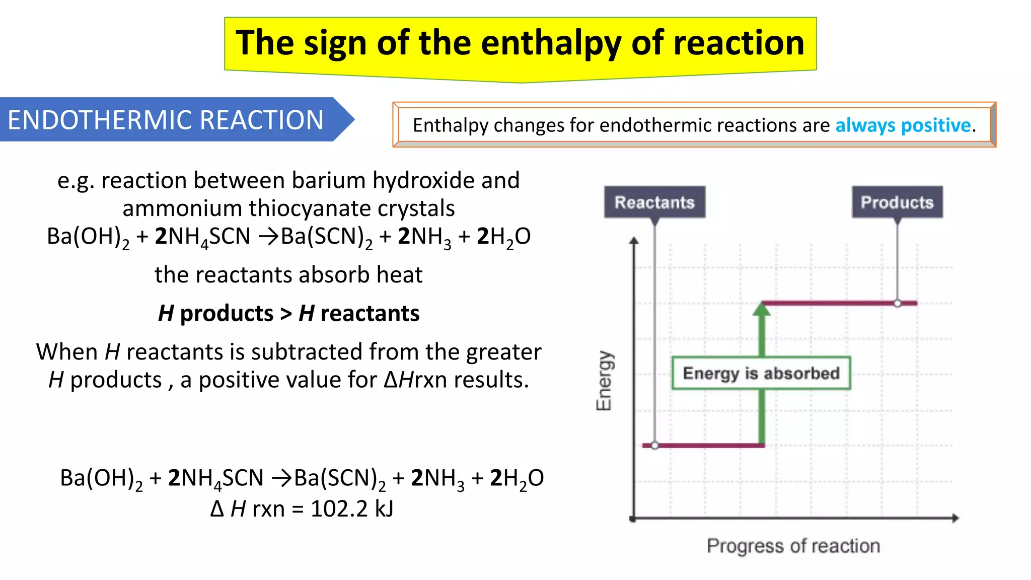 Energy and chemical change - section 2 | PPSX