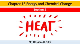 Energy and chemical change - section 2 | PPT