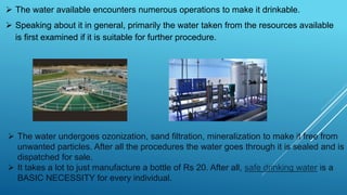 Water Purification and Water Resources | PPTX