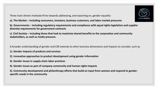 Gender equality is a human right | PPTX