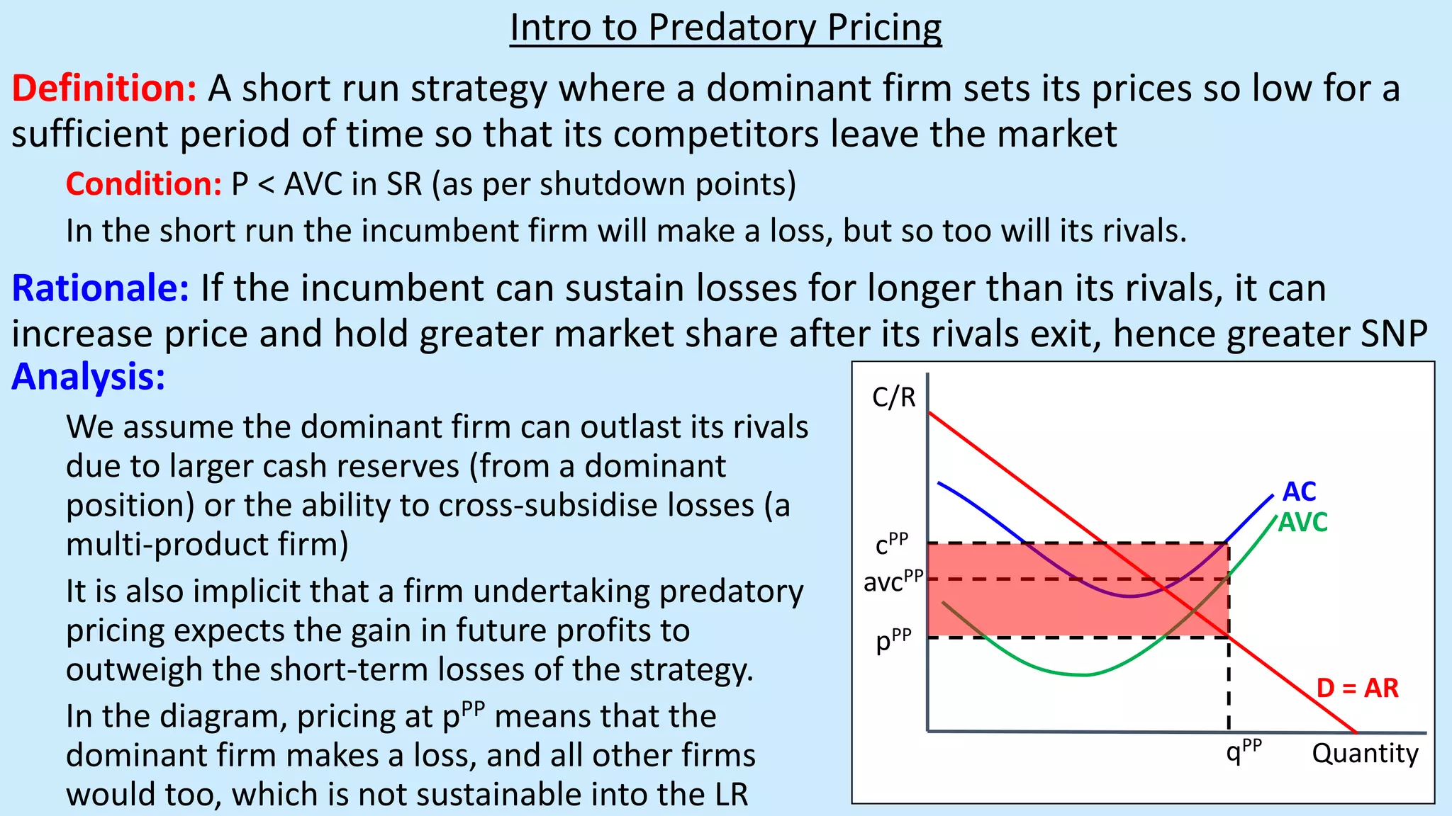 Predatory Pricing | PPTX