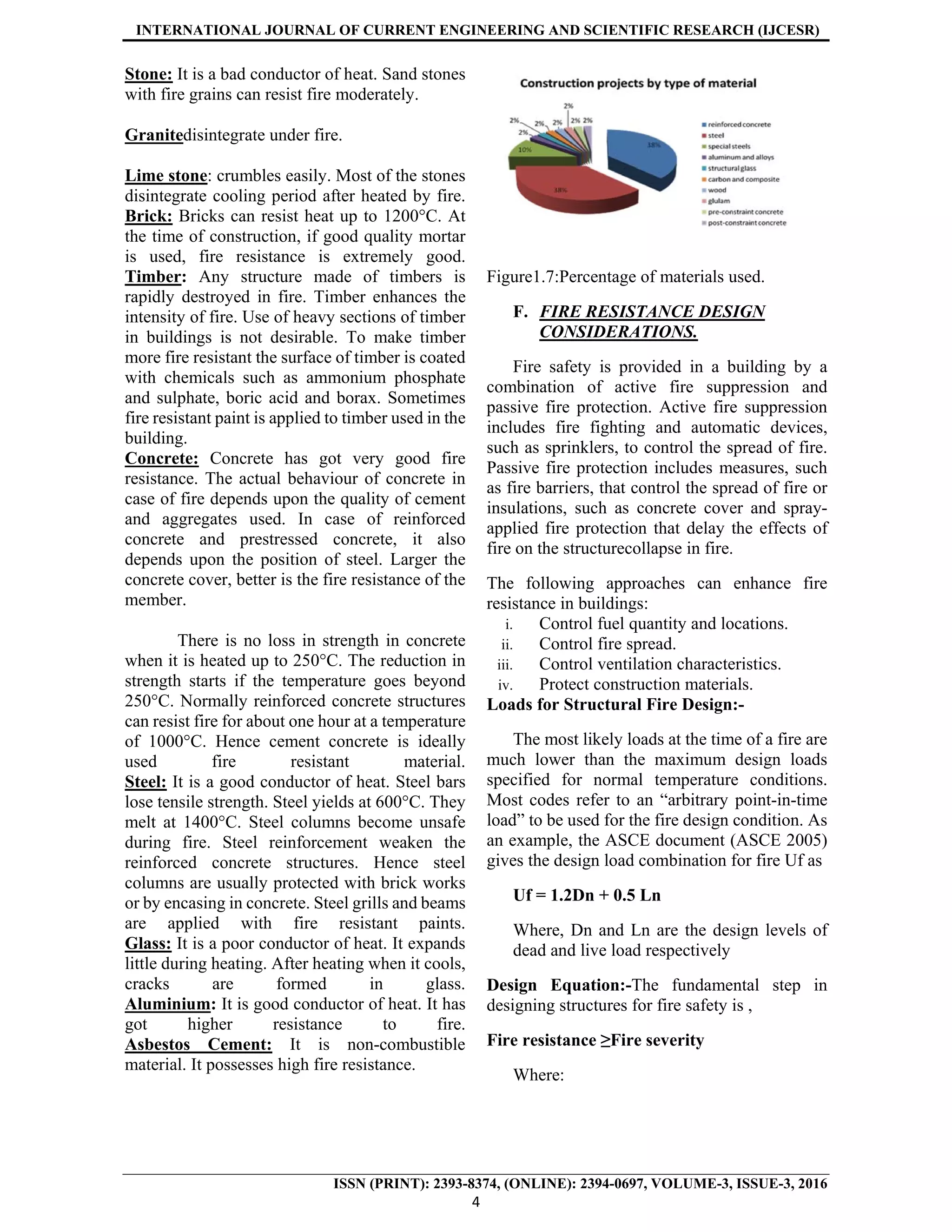 FIRE RESISTANCE STRUCTURES | PDF