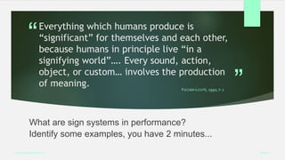 15.02.21 Analysing Performance - Nexus of the four strands | PPTX