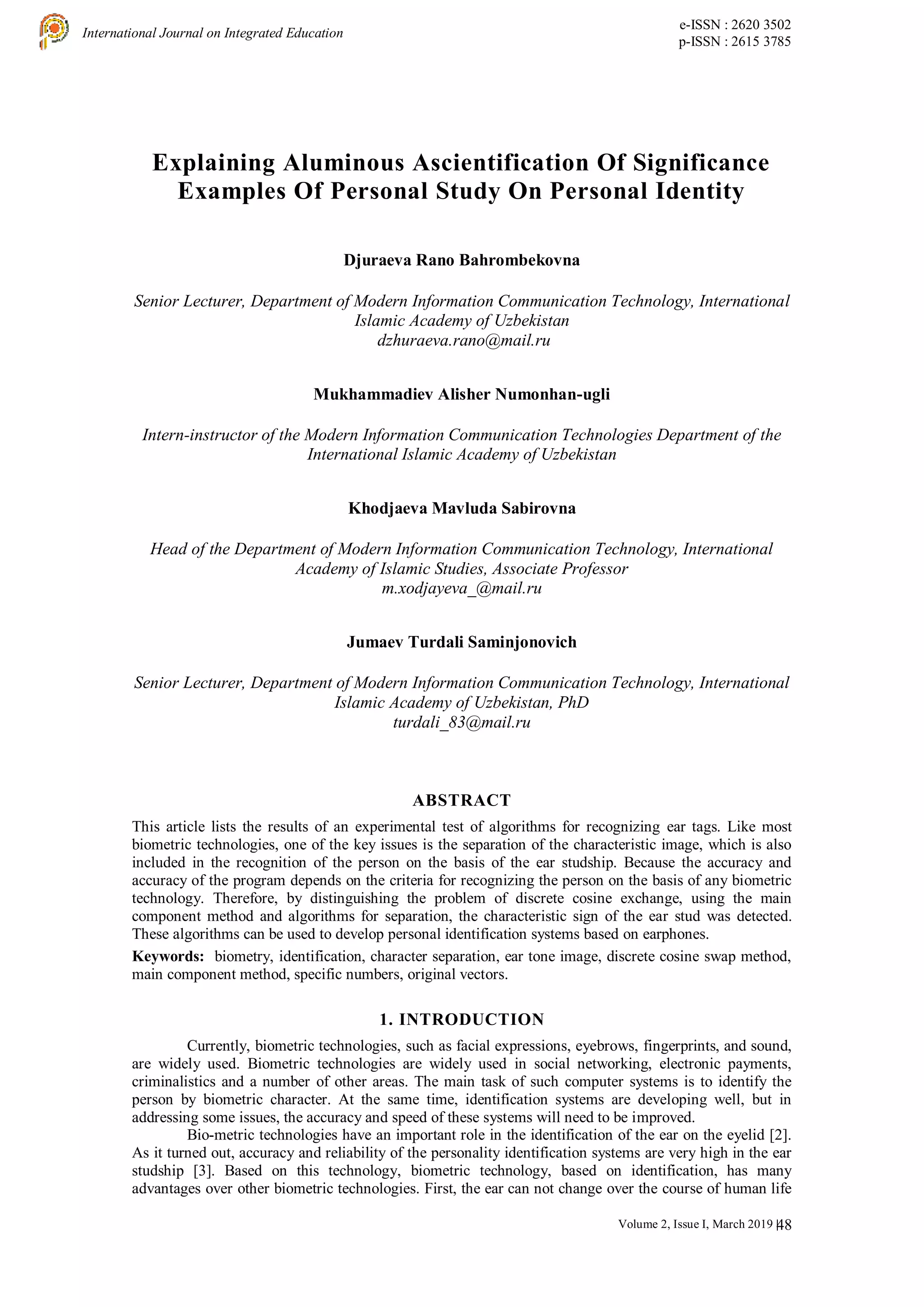 Explaining Aluminous Ascientification Of Significance Examples Of ...