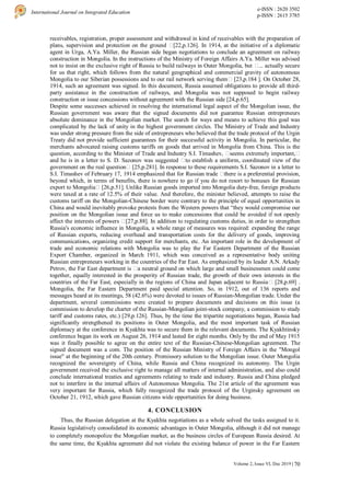 The “Mongolian question” to Russian foreign policy | PDF