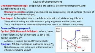 Causes and Impacts of Unemployment | PPTX