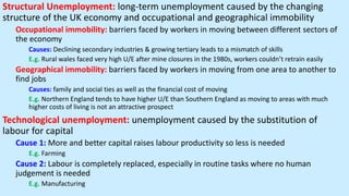 Causes and Impacts of Unemployment | PPTX