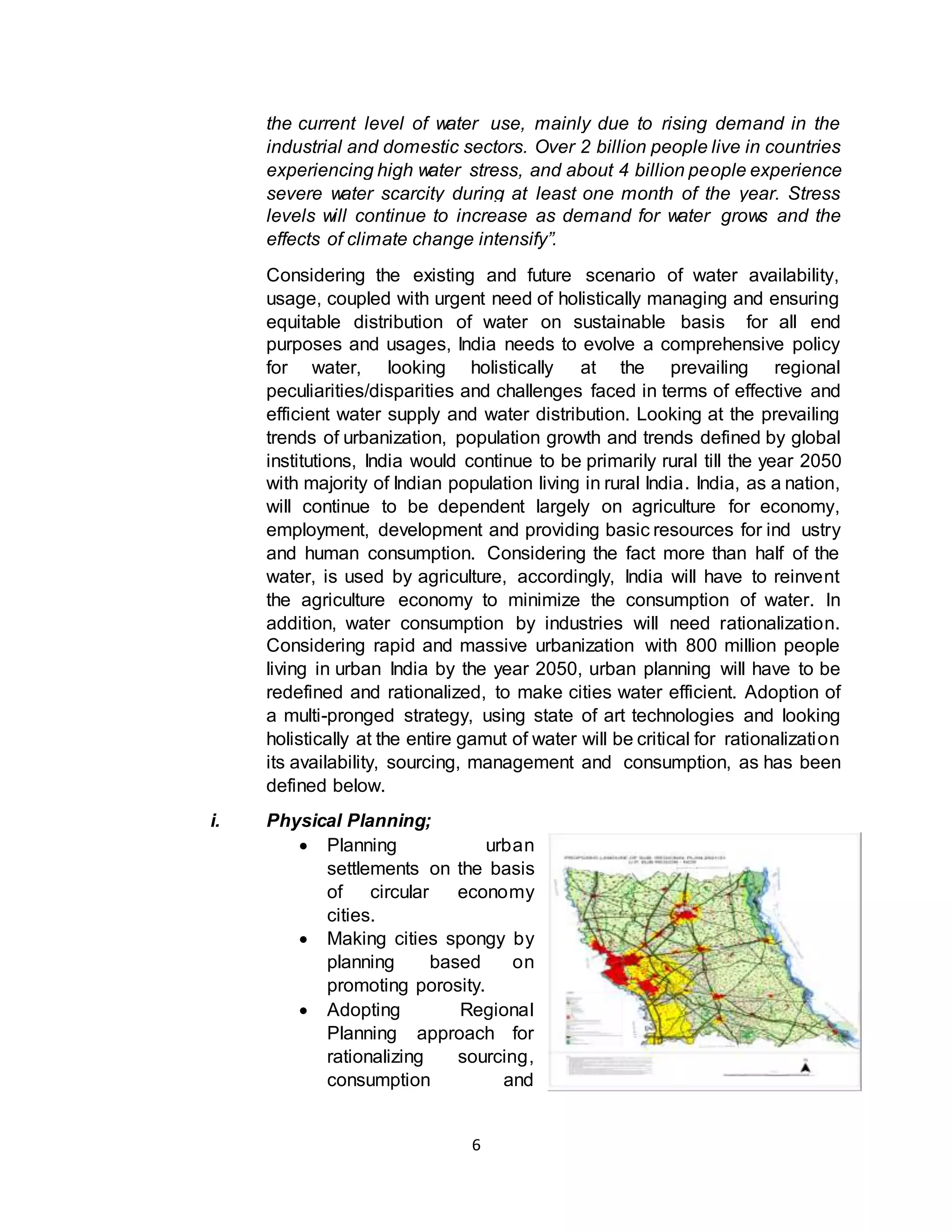 Issues, Challenges and Opportunities for Making India zero Water Waste ...