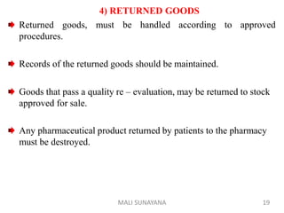 Warehousing and material management | PPTX