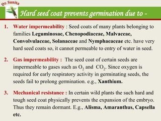 Seed dormancy | PPTX