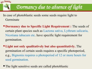 Seed dormancy | PPTX