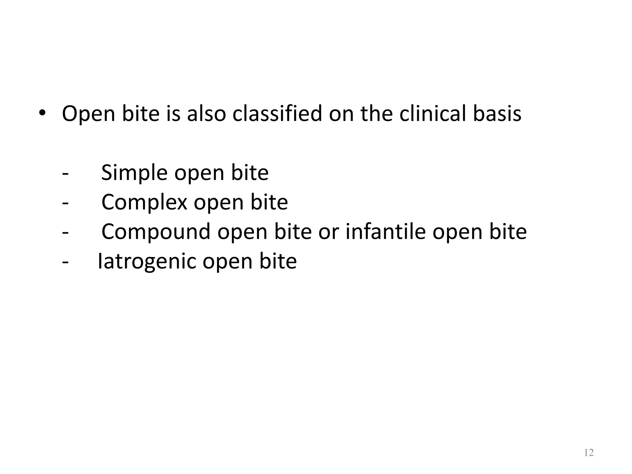 MANAGEMENT OF OPEN BITE | PPT