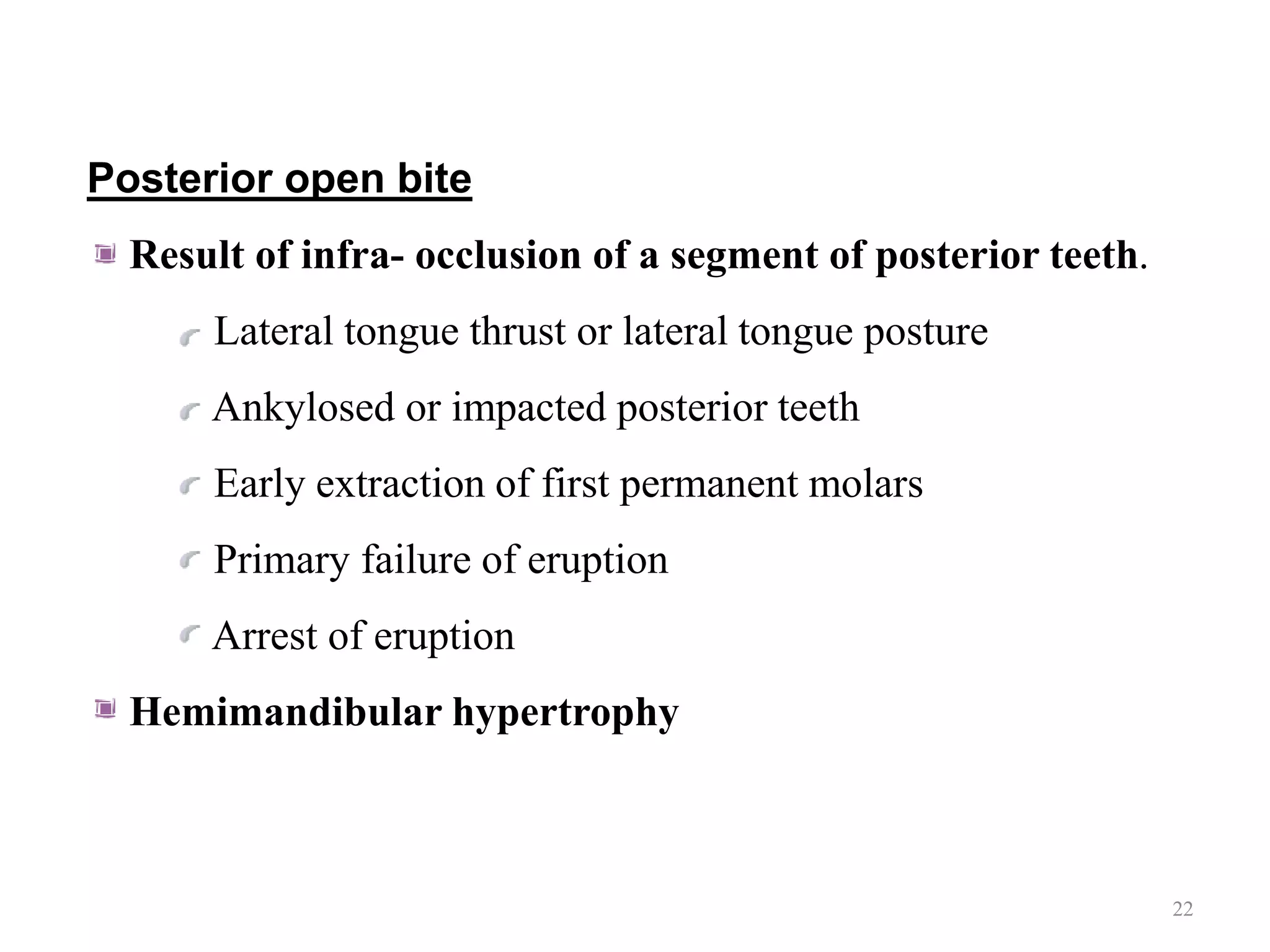 MANAGEMENT OF OPEN BITE | PPT