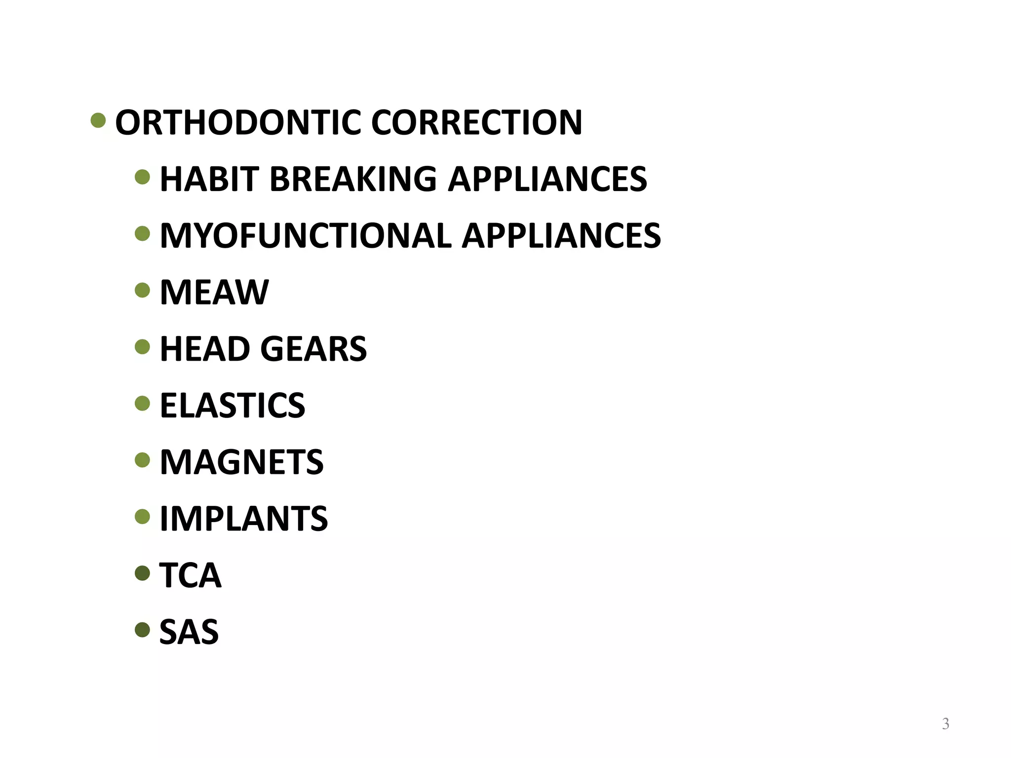 MANAGEMENT OF OPEN BITE | PPT