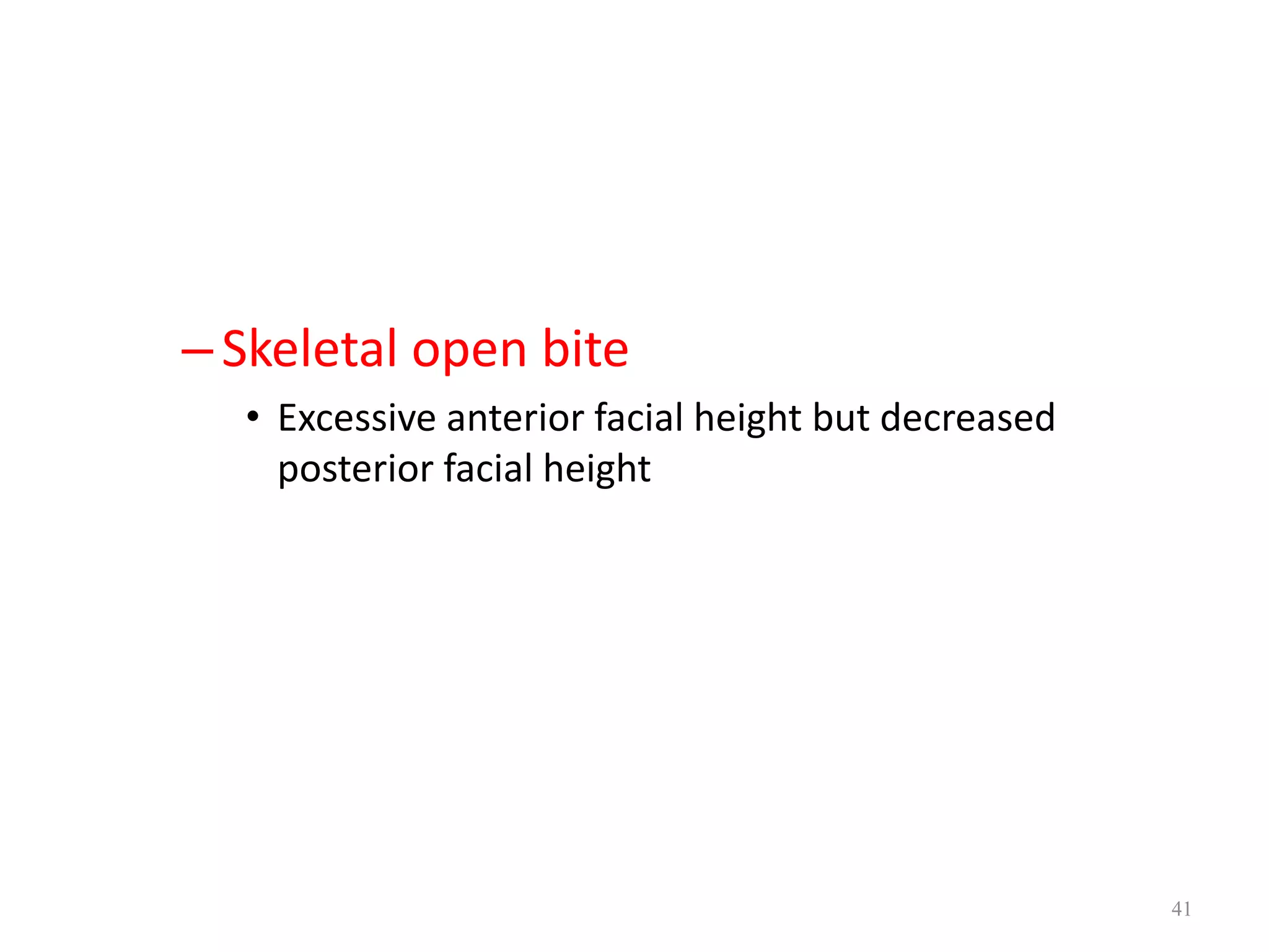 MANAGEMENT OF OPEN BITE | PPT