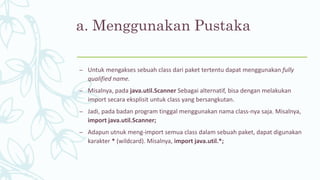 15. konsep java class library (jcl) | PPTX