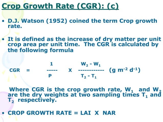 15. Growth & development.ppt | Agriculture | Industries