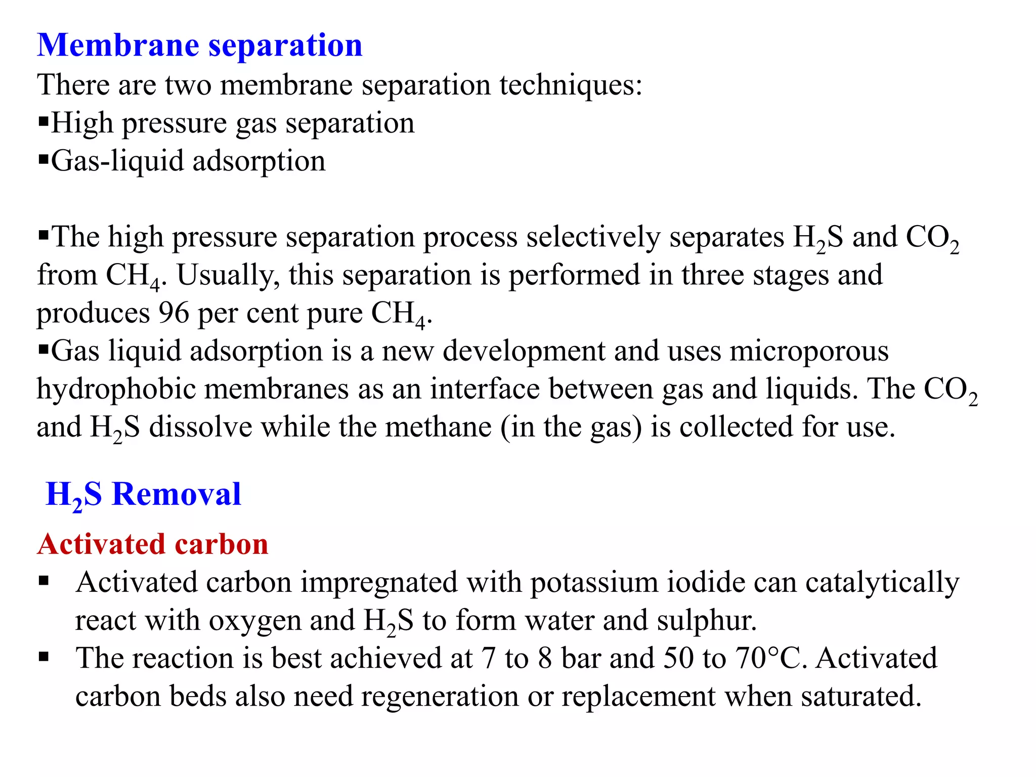15.BIOGAS PURIFICATION AND UTILIZATION.ppt