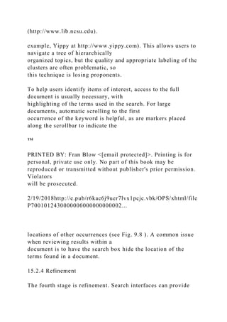 15.2 Five-Stage Search FrameworkIn designing the advanced .docx