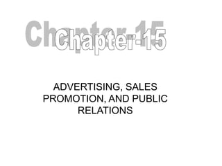 advertising,sales promotion, and public relations. | PPT