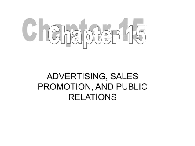 advertising,sales promotion, and public relations. | PPT | Advertising ...