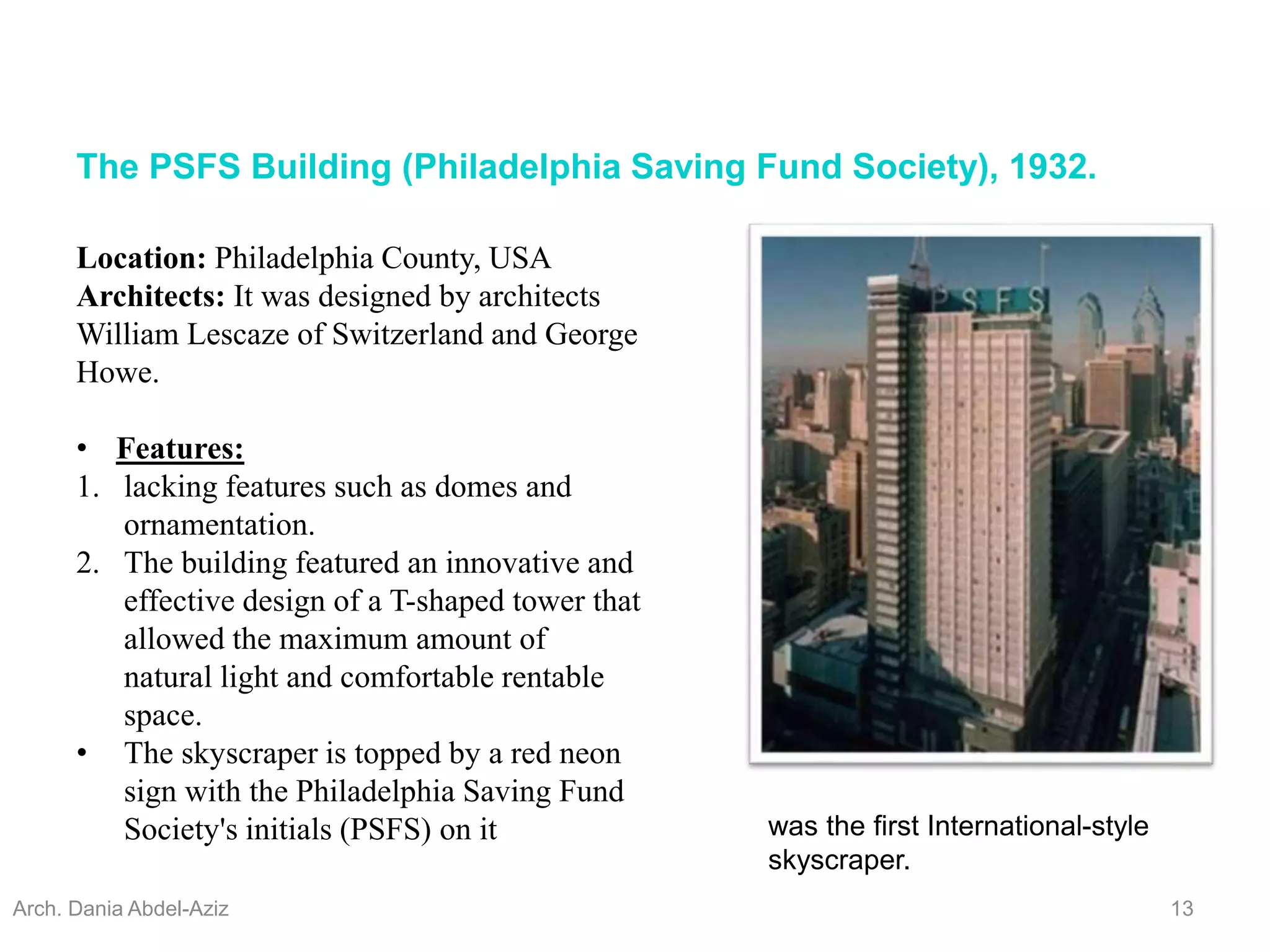 history of contemporary architecture - 15. International-Style-part.ppt