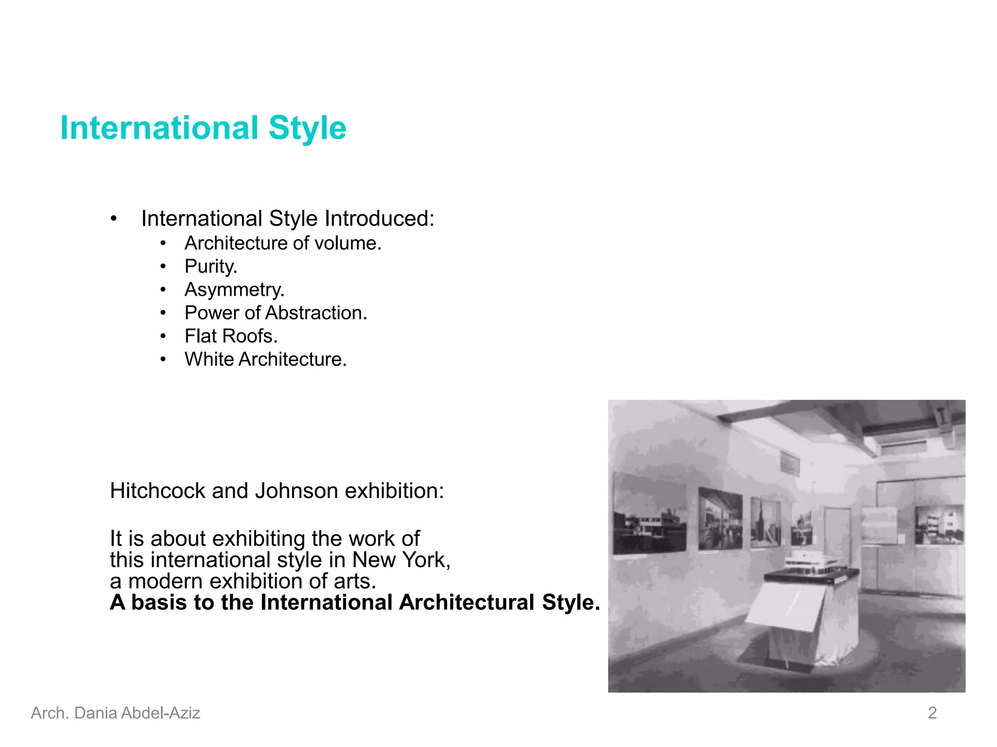 history of contemporary architecture - 15. International-Style-part.ppt