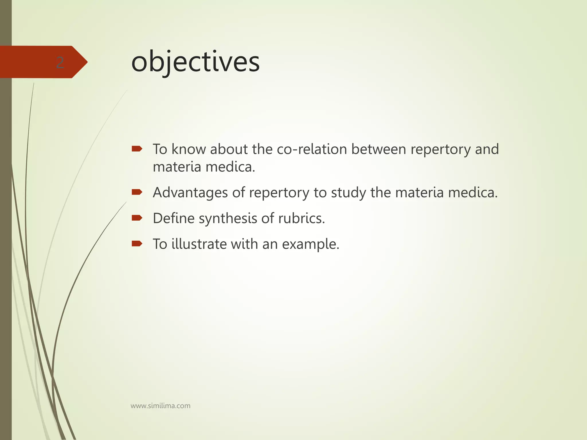 15.synthesize rubrics materiamedica-repertory.pptx
