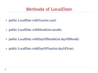 15. DateTime API.ppt | Programming Languages | Computing