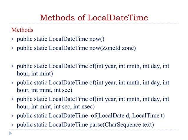 15. DateTime API.ppt | Programming Languages | Computing