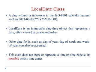 15. DateTime API.ppt | Programming Languages | Computing