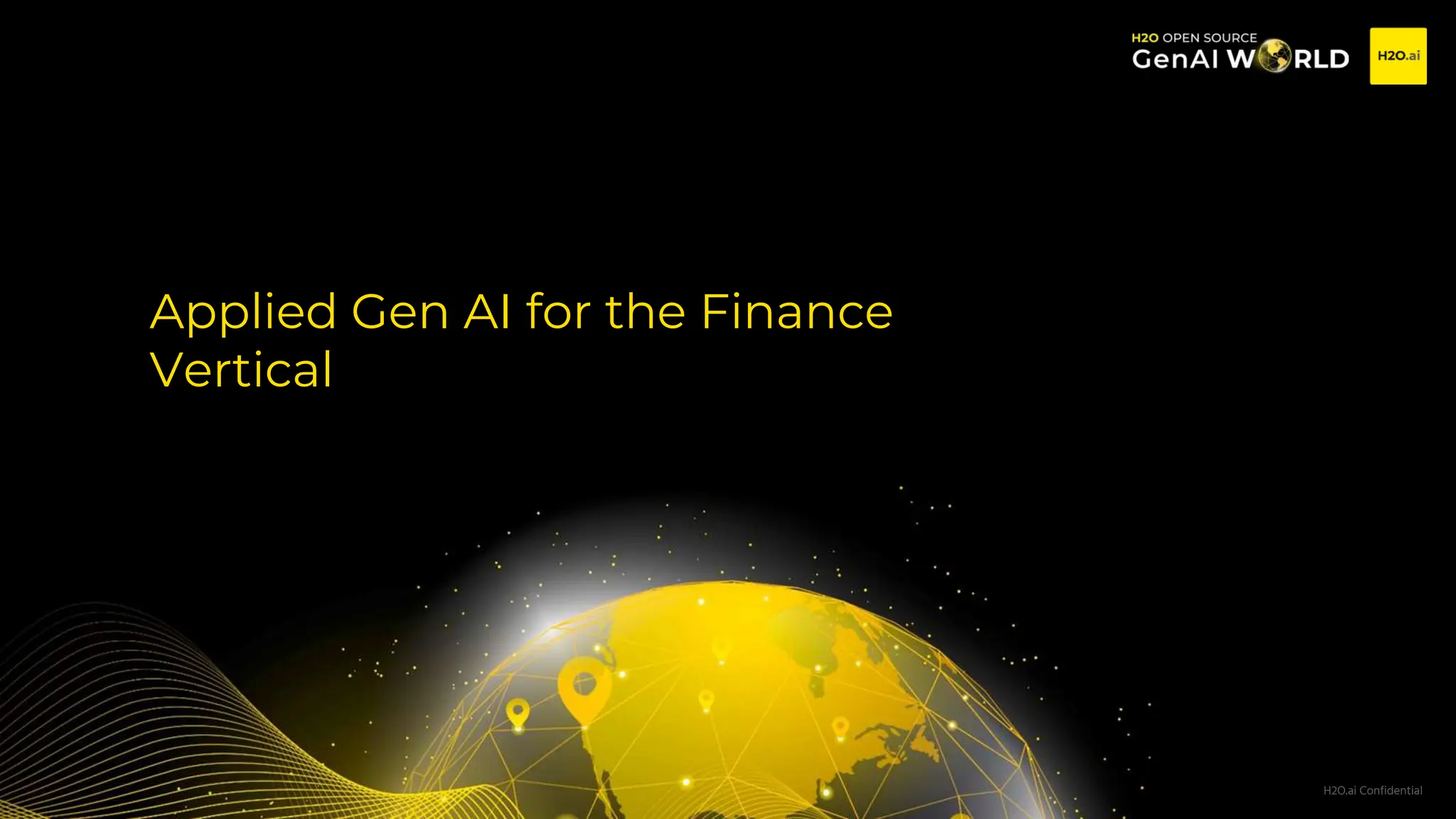 Applied Gen AI for the Finance Vertical | PPT