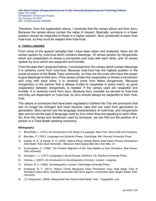 LANGUAGE VARIATIONS BASED ON SOCIAL STRUCTURE: A CASE STUDY IN TOBA ...