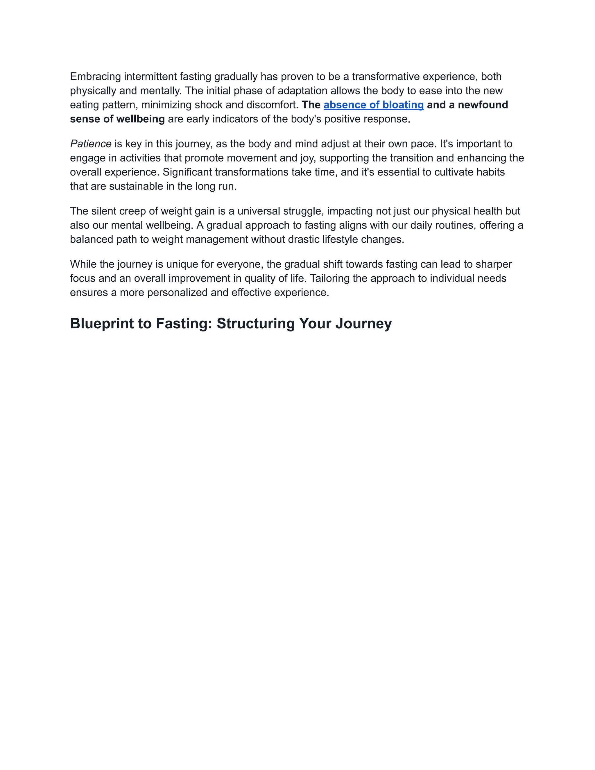 Experiencing Transformation: My 30 Day Intermittent Fasting Results ...