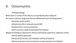 15.Bone and Joint Infections. Types, clinical presentation and ...