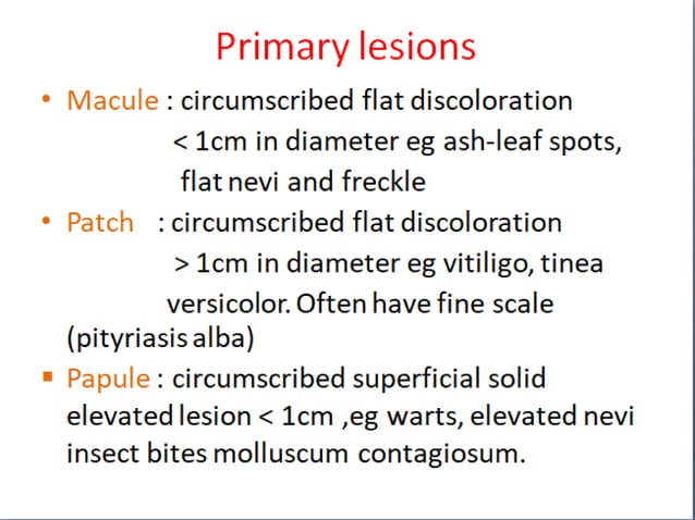 15. PAEDIATRIC DERMATOLOGICAL CONDITIONS(Psoriasis, pytriasis alba ...