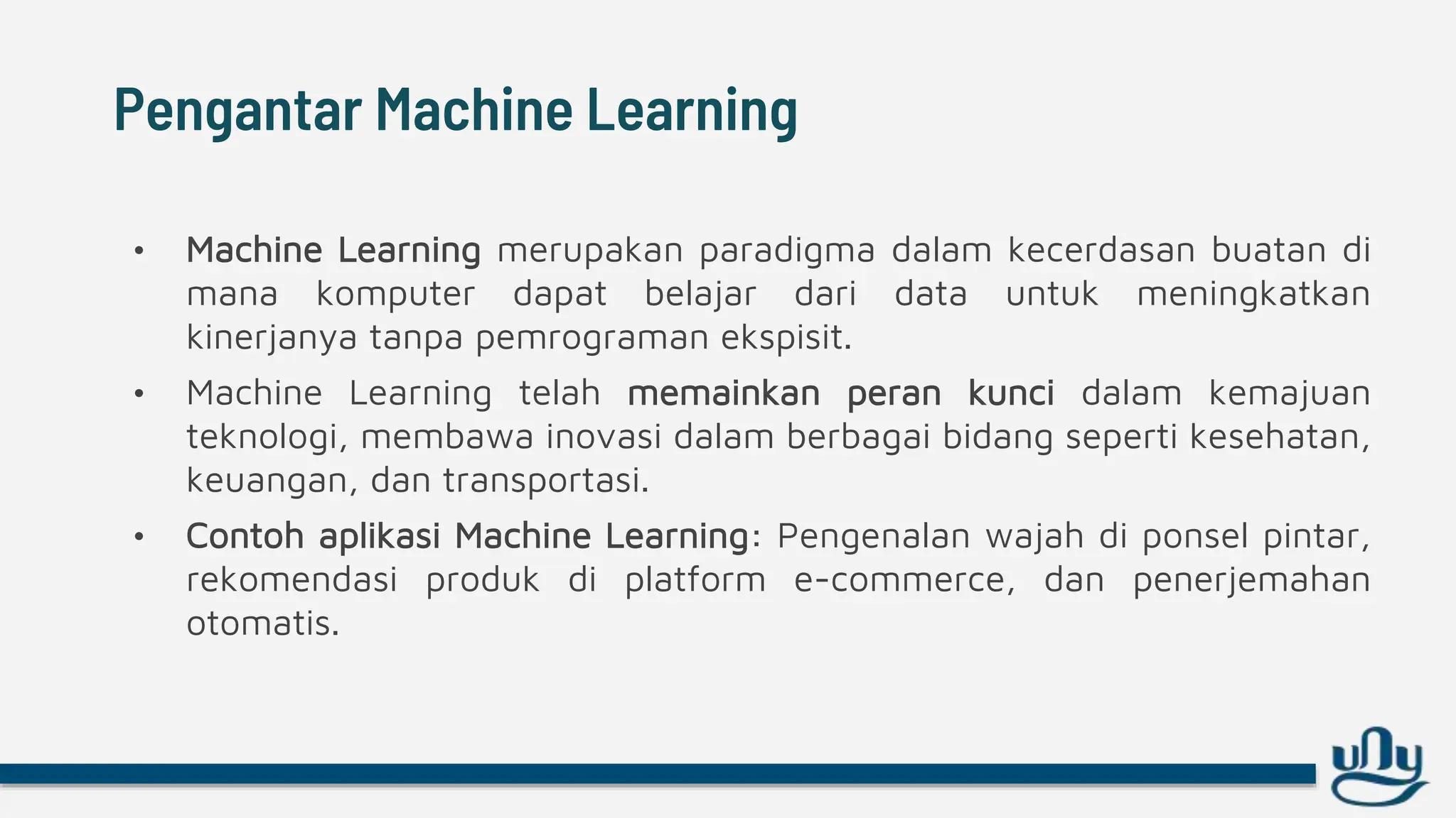 Machine Learning . | PPTX