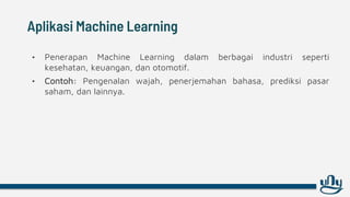 Machine Learning . | PPTX