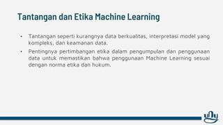 Machine Learning . | PPTX